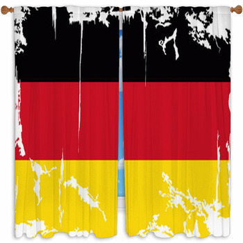 German flag Curtains & Drapes | Block Out | Custom Sizes