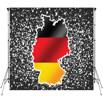 German flag Custom Backdrops | Available in nearly ANY Custom Sizes