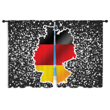 German flag Drapes & Window Treatments | Black Out | Custom Sizes