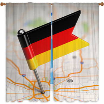 German flag Curtains & Drapes | Block Out | Custom Sizes