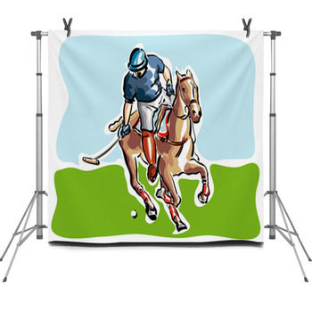 Polo Photographer Backdrops | Available in Super Large Custom Sizes