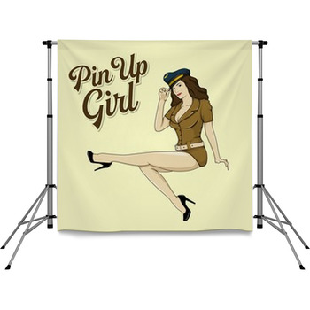 1950s Custom Backdrops | Available in Ultra Large Custom Sizes