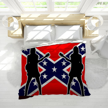 Confederate rebel flag Comforters, Duvets, Sheets & Sets | Personalized