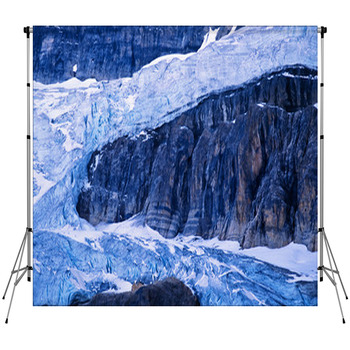 Glacier Custom Backdrops | Available in Super Large Custom Sizes