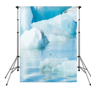 Glacier Custom Backdrops | Available in Super Large Custom Sizes