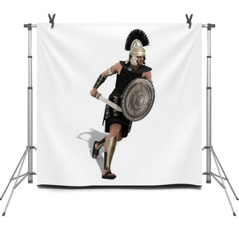 Gladiator Photographer Backdrops | Available in Ultra Large Custom Sizes