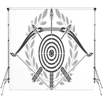 Archery Photographer Backdrops | Available in Very Large Custom Sizes