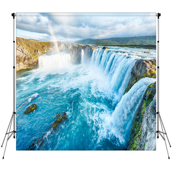 Waterfall Photographer Backdrops | Available in nearly ANY Custom Sizes