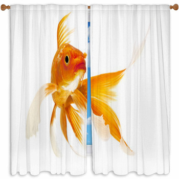 Fish Window Curtains & Drapes | Black Out | Custom Sizes