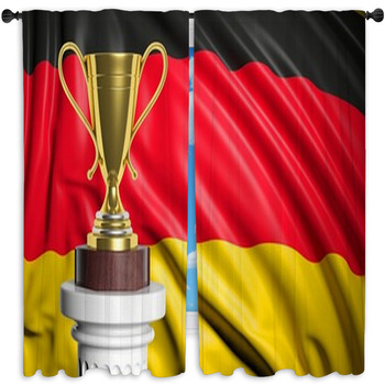 German flag Curtains & Drapes | Block Out | Custom Sizes