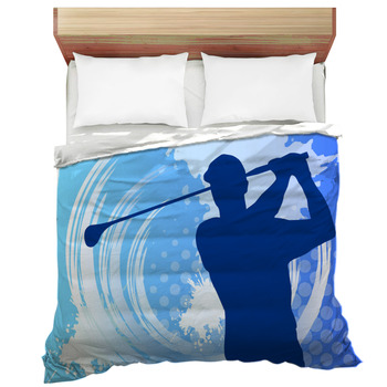 Golf Comforters, Duvets, Sheets & Sets | Personalized