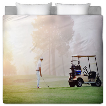 Golf Comforters, Duvets, Sheets & Sets | Personalized