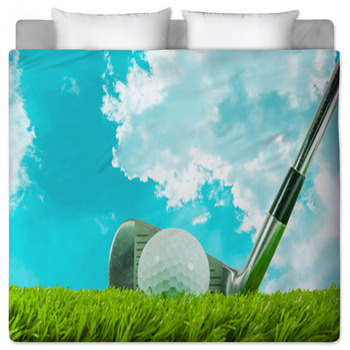 Golf Comforters, Duvets, Sheets & Sets | Personalized