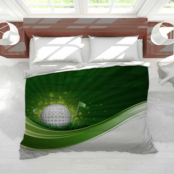 Golf Comforters, Duvets, Sheets & Sets | Personalized