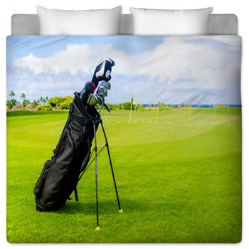 Golf Comforters, Duvets, Sheets & Sets | Personalized