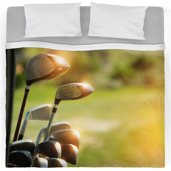 Golf Comforters, Duvets, Sheets & Sets | Personalized