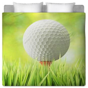 Golf Comforters, Duvets, Sheets & Sets | Personalized