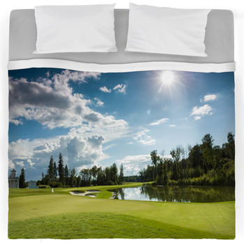 Golf Comforters, Duvets, Sheets & Sets | Personalized