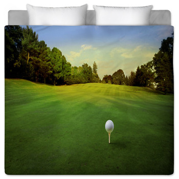 Golf Comforters, Duvets, Sheets & Sets | Personalized