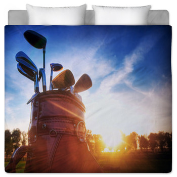 Golf Comforters, Duvets, Sheets & Sets | Personalized