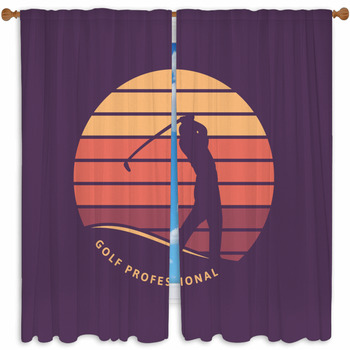 Golf Drapes & Window Treatments | Black Out | Custom Sizes