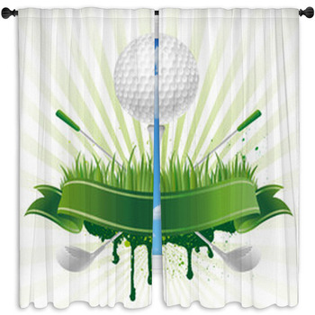Golf Drapes & Window Treatments | Black Out | Custom Sizes