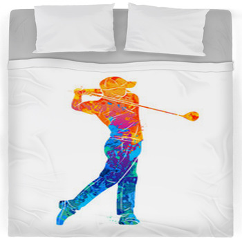 Golf Comforters, Duvets, Sheets & Sets | Personalized
