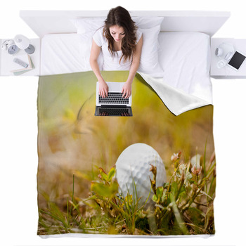 Golf Comforters, Duvets, Sheets & Sets | Personalized