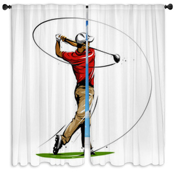 Golf Drapes & Window Treatments | Black Out | Custom Sizes