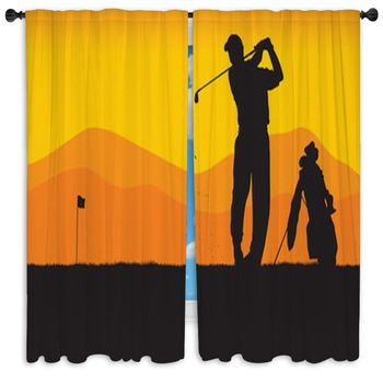 Golf Drapes & Window Treatments | Black Out | Custom Sizes