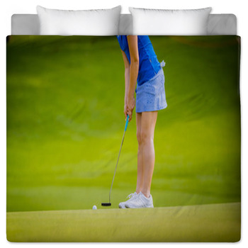 Golf Comforters, Duvets, Sheets & Sets | Personalized