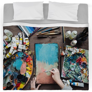 Artistic Comforters, Duvets, Sheets & Sets | Custom