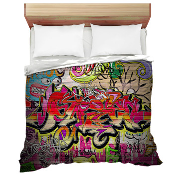 Graffiti Comforters, Duvets, Sheets & Sets | Personalized