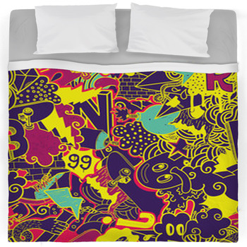 Graffiti Bedding | Comforters, Duvet Covers, Sheets & Bed Sets ...
