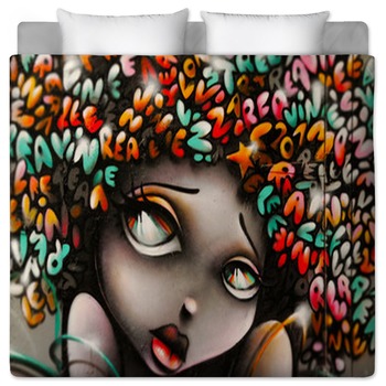 Graffiti Bedding | Comforters, Duvet Covers, Sheets & Bed Sets ...