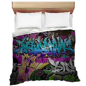 Graffiti Comforters, Duvets, Sheets & Sets | Personalized