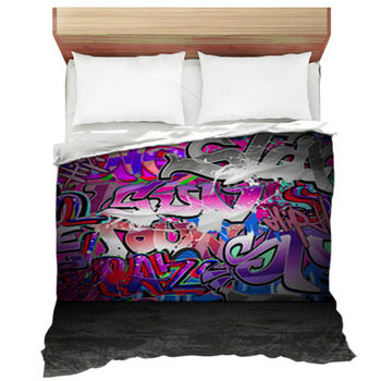 Graffiti Comforters, Duvets, Sheets & Sets | Personalized