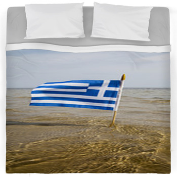 Greek Flag Bedding | Comforters, Duvet Covers, Sheets & Bed Sets ...