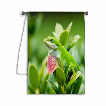 Lizard Shower Curtains, Bath Mats, & Towels Personalize