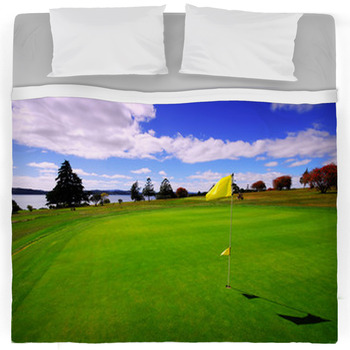 Golf Comforters, Duvets, Sheets & Sets | Personalized