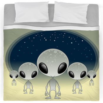 Alien Comforters, Duvets, Sheets & Sets | Personalized