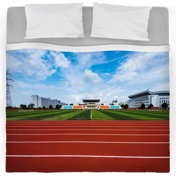 Track Comforters, Duvets, Sheets & Sets | Custom