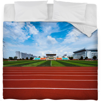 Track Comforters, Duvets, Sheets & Sets | Custom