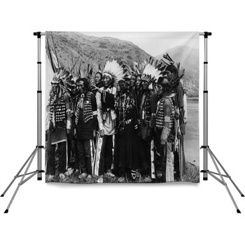 Native american Custom Backdrops | Available in nearly ANY Custom Sizes
