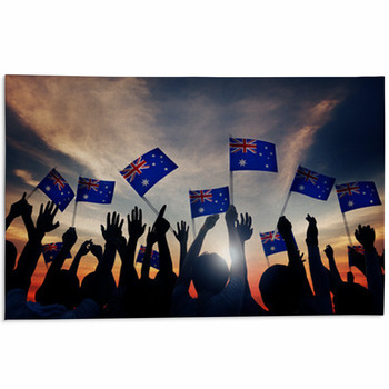 Australian flag Rugs & Custom Size Floor Mats