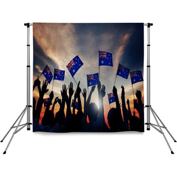 Australian flag Custom Backdrops | Available in nearly ANY Custom Sizes