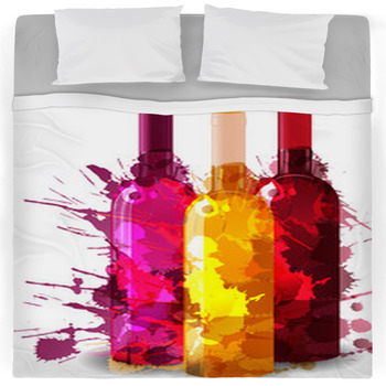 Wine Comforters, Duvets, Sheets & Sets | Custom