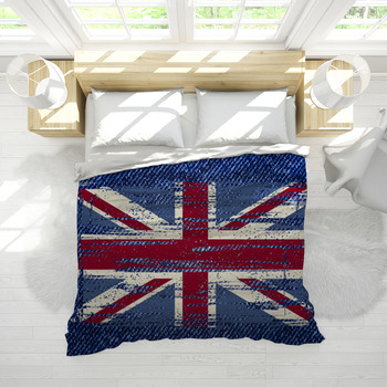 British flag Comforters, Duvets, Sheets & Sets | Personalized