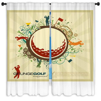 Golf Drapes & Window Treatments | Black Out | Custom Sizes