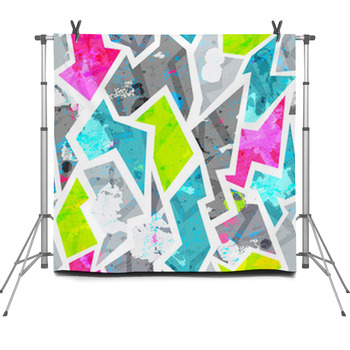 Funky Photo Backdrops | Available in Very Large Custom Sizes